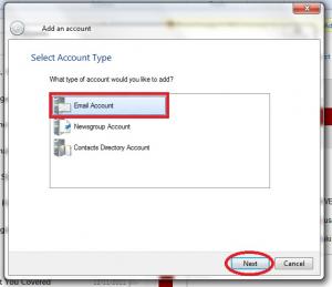 Email Account Setup: Windows Live Mail