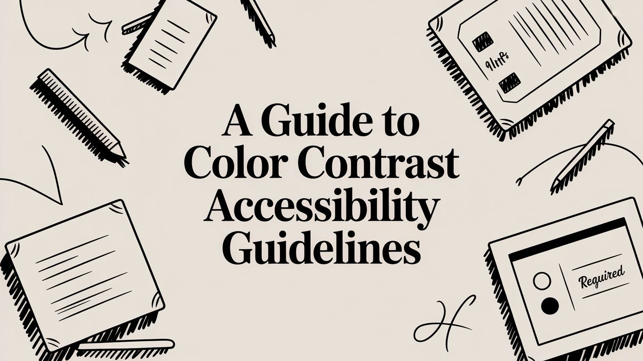 A Guide to Color Contrast Accessibility Guidelines | Navigator Multimedia